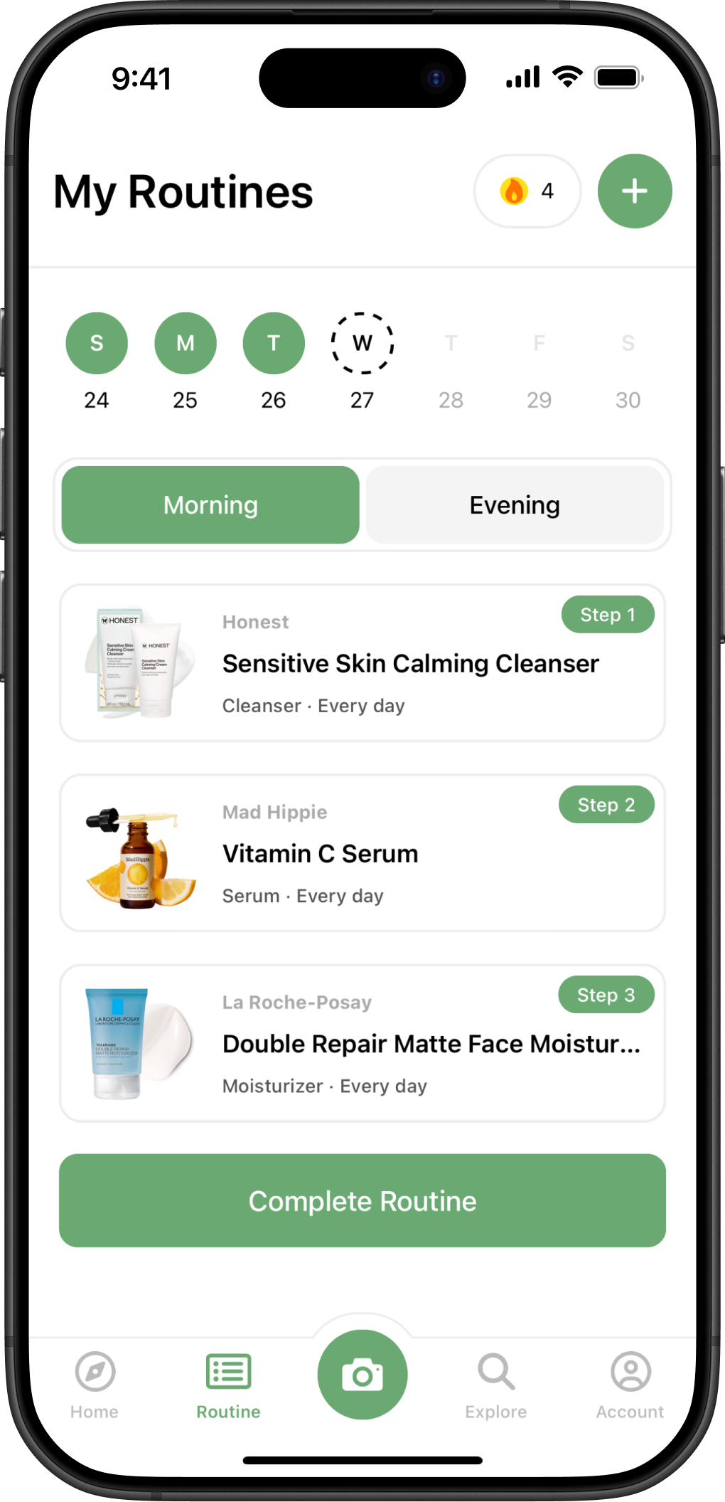 Derm AI - Organic skincare made simple.